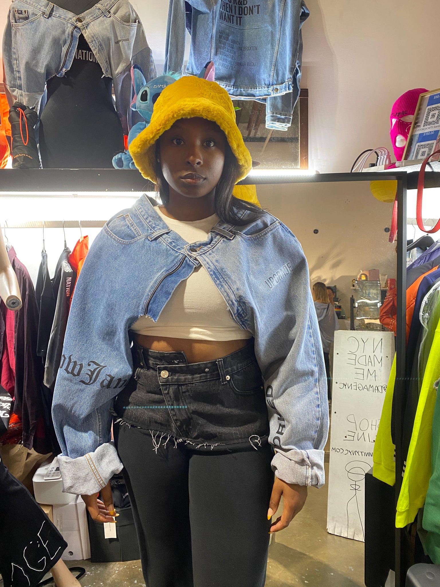 Reworked Denim Jacket – LADIES NATION